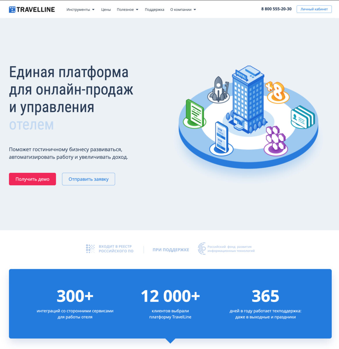 Обзор TravelLine - SaaS-платформа для автоматизации отелей - DDPA